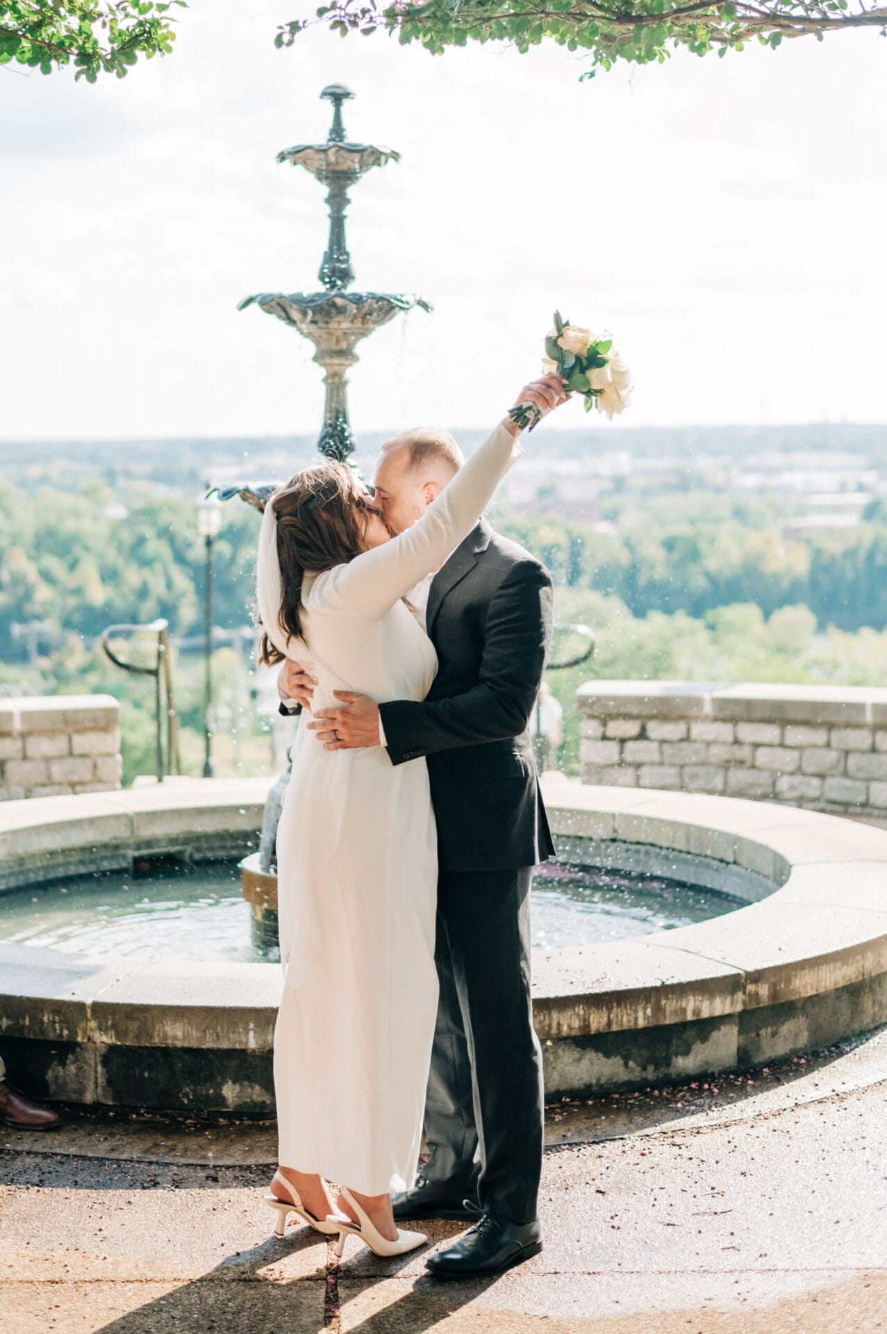 Real Richmond Wedding | Maggie and Jared at Libby Hill Park - Richmond ...